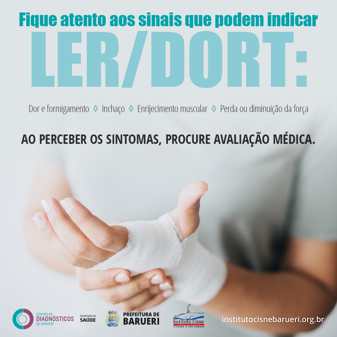 Sinais de LER/DORT - Instituto Cisne Barueri