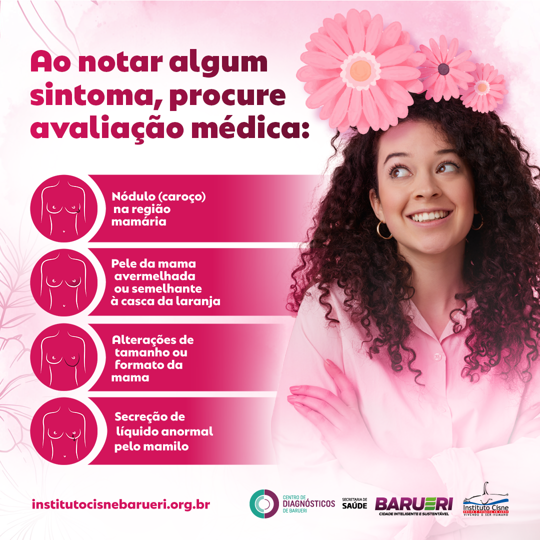 Outubro Rosa — Quais são os sintomas do câncer de mama? - Instituto ... Outubro Rosa — Quais são os sintomas do câncer de mama? - Instituto ...
