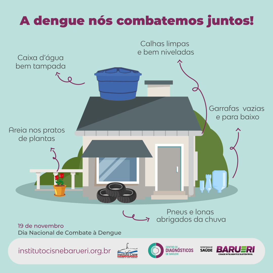 Dia Nacional de Combate à Dengue - Instituto Cisne Barueri